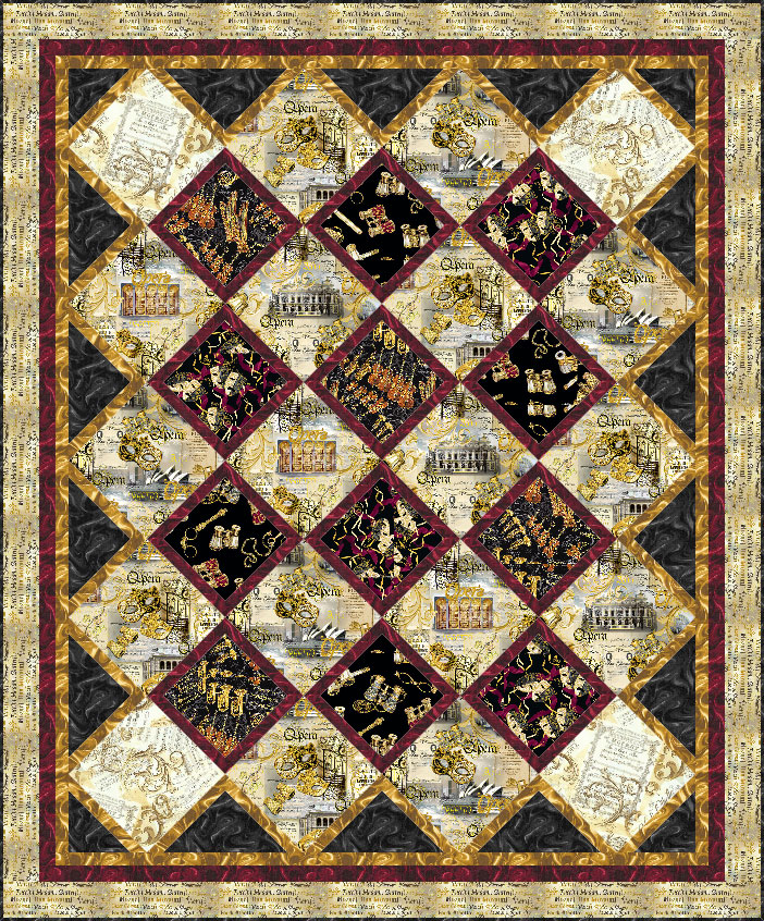 Free Pattern – Night at the Opera | eQuilter Blog