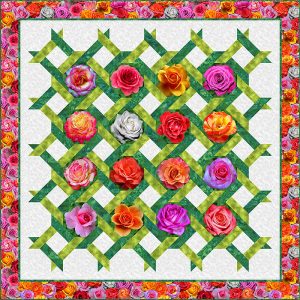 Free Pattern – Rose Trellis | eQuilter Blog