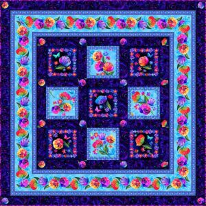 Your Free Quilt Pattern – Luminous Blooms | eQuilter Blog