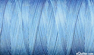 eQuilter Variegated - AURIFIL Cotton Thread - 50 Wt - Stonewash Blue