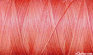 eQuilter Variegated - AURIFIL Cotton Thread - 50 Wt - Flamingo