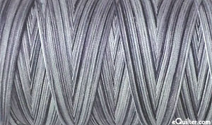eQuilter Variegated - AURIFIL Cotton Thread - 50 Wt - Stonefields Gray