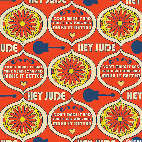 Springs Creative Hey Jude - Flame Red